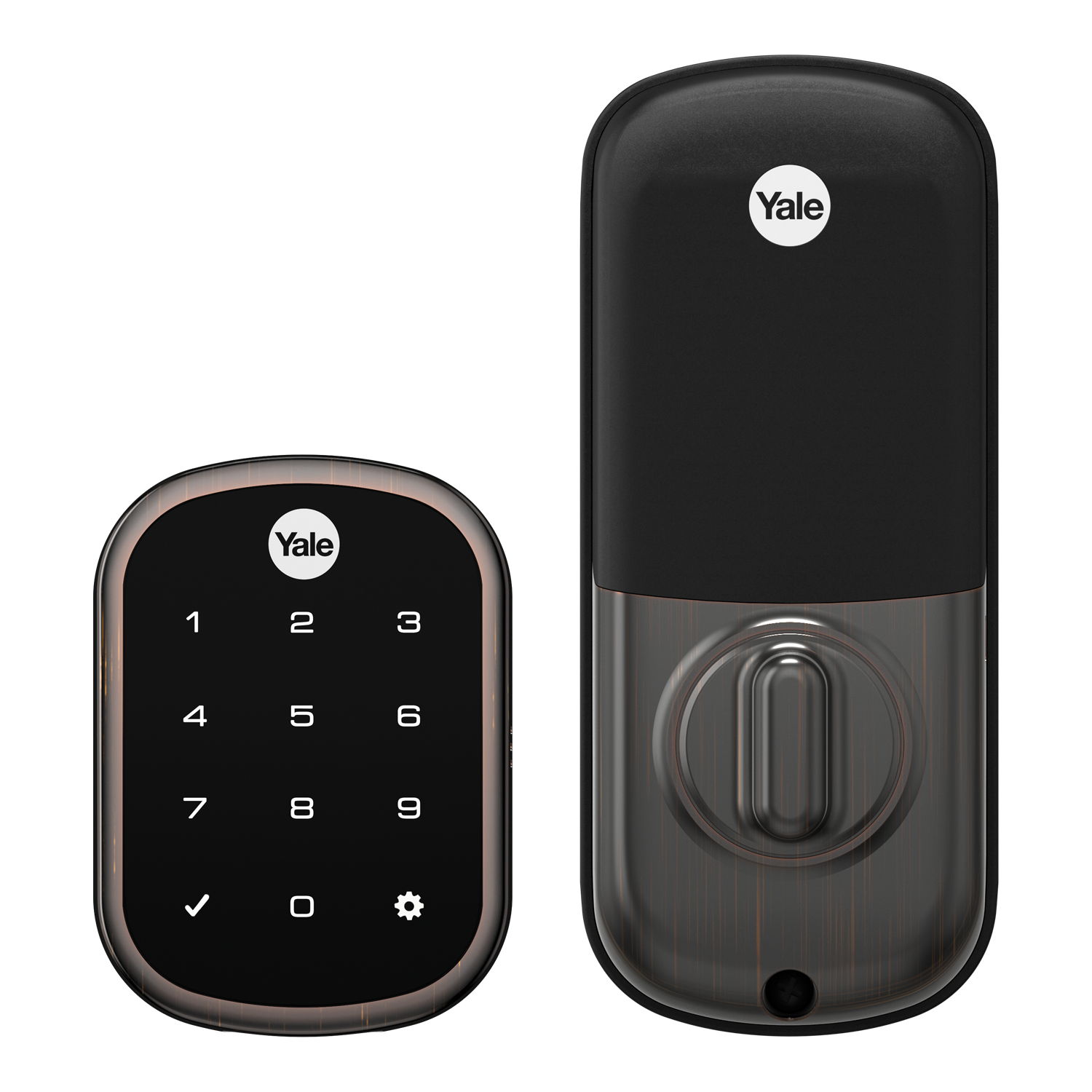 Frontpoint Security | SMART DOOR LOCK- AGED BRONZE - Shop