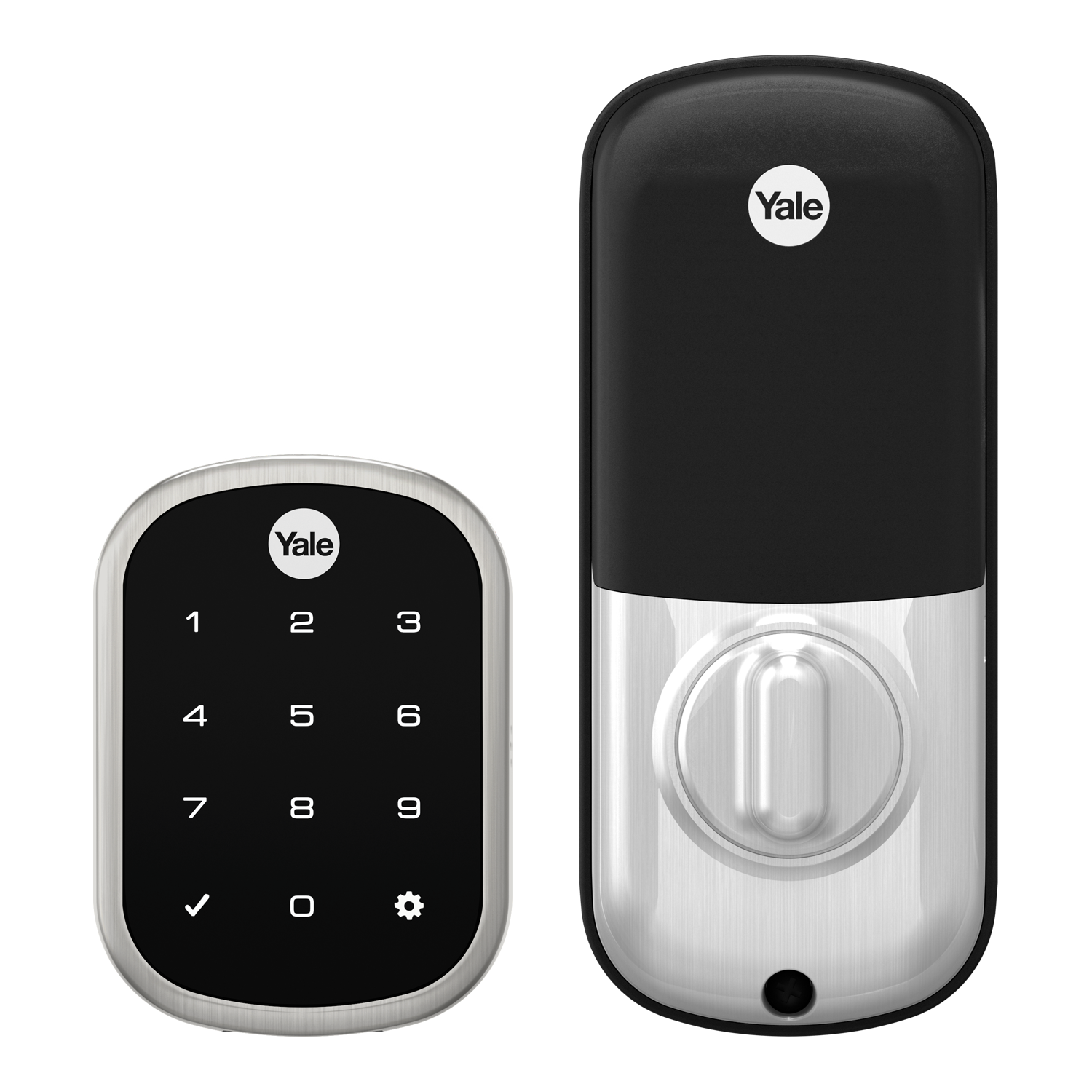 Frontpoint Security | Smart Door Lock - Satin Nickel - Shop